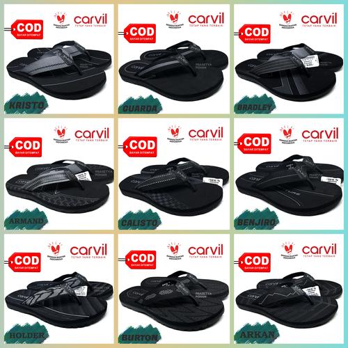 Jual Sandal Pria Carvil Original Anti Air - Sendal Carvil Pria Original ...