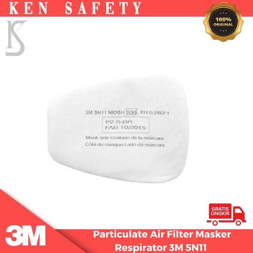 Promo Busa 3M 5N11 N95 Niosh Filter Masker Respirator Particulate 1 Pcs ...