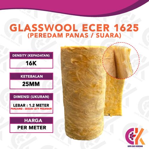 Jual Glasswool Peredam Suara Panas 1625 // Glass Wool Fiber Ecer 16K ...