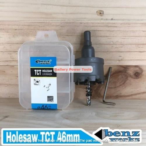 Jual Mata bor plong besi, metal, kayu benz werkz mata bor holesaw TCT ...