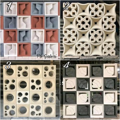 Promo (MOTIF TERLENGKAP) LOSTER BETON MINIMALIS MOTIF KOMBINASI - kolom ...