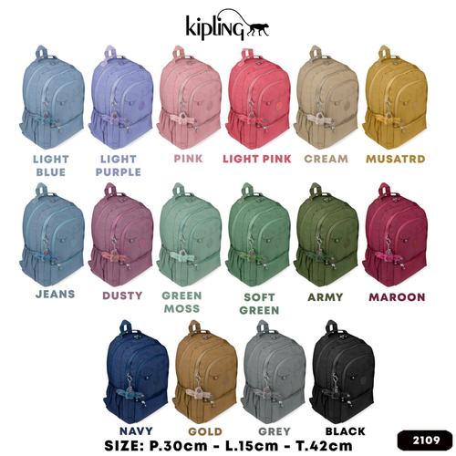 Jual TAS RANSEL LECTOP kipling besar 2109 premium praia wanita ...
