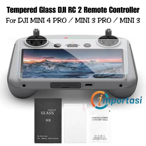 Jual Tempered Glass Layar DJI RC 2 Remote Controller MINI 4 / 4 Pro ...