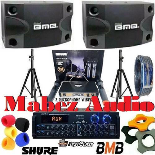 Jual paket sound system bluetooth bmb original paketan karaoke home ...