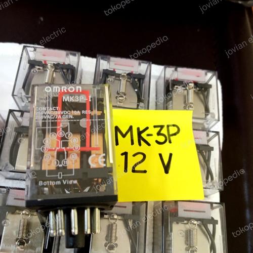 Jual relay Omron mk3p i 12vdc 11pin original - socket mk3p - Jakarta ...
