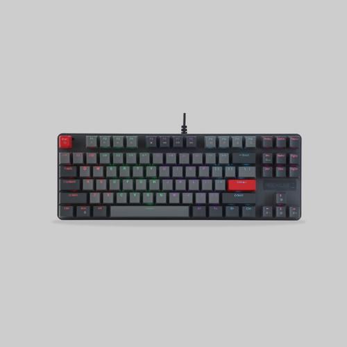 Jual Rexus Keyboard Gaming Heroic KX4 TKL keyboard - Abu-abu, Red ...