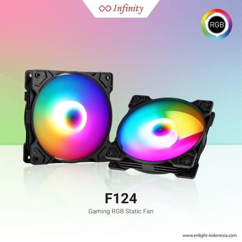 Jual FAN Casing - ENLIGHT INFINITY F124 RGB - 12cm Fan Casing Infinity ...