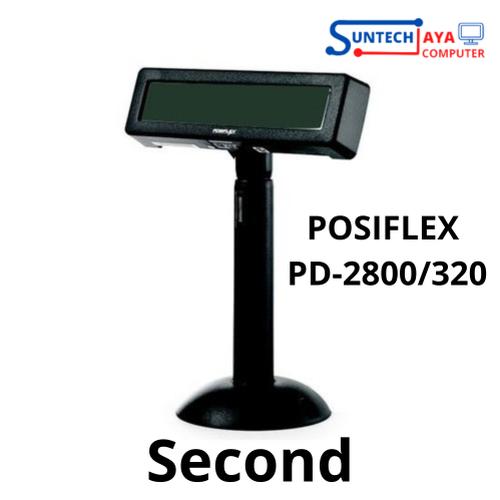 Jual Customer Display Posiflex - Pole Display Pd-2800 / 320 Usb Second ...