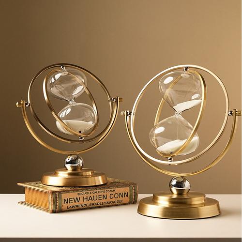 Jual GOLD METAL HOURGLASS DECORATION / ORNAMEN NORDIC HOURGLASS ...