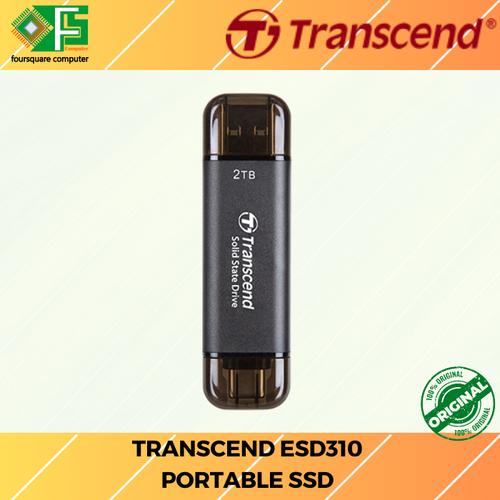 Jual Transcend ESD310 Portable SSD 512GB 1TB 2TB | SSD External - 512GB ...