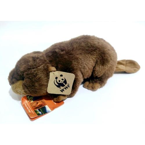 Jual Boneka Berang Berang Lying Otter Original WWF Realistic Detail ...