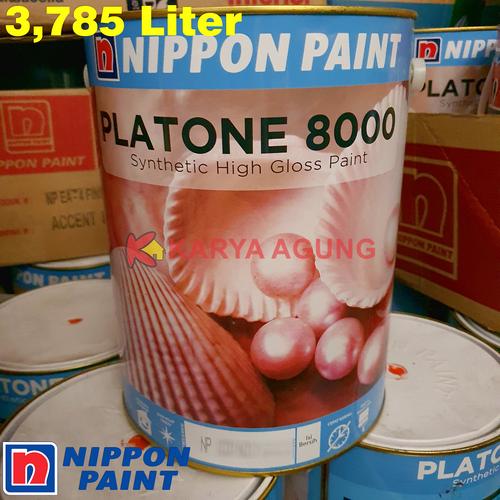 Jual PLATONE 8000 3.785L Cat Kayu dan Besi / Enamel Synthetic Paint 5 ...