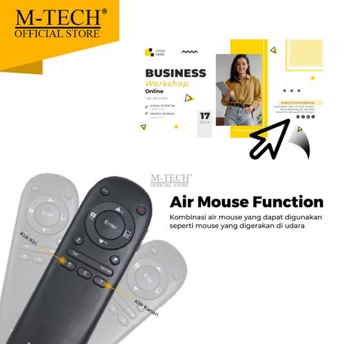 Jual M-TECH LASER POINTER MT-02 / MT02 with Mouse Function Wireless ...