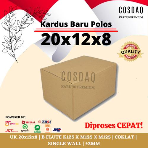 Jual KARDUS PACKING 20x12x8 DUS PACKING KARTON BOX BESAR BARU COKLAT ...