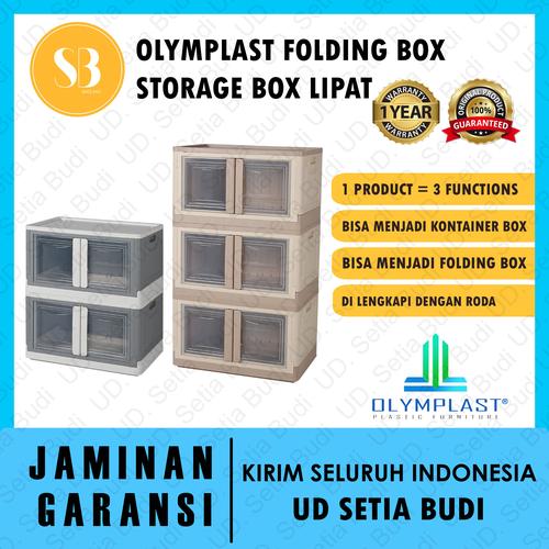 Jual Olymplast Folding Box Storage Box Lipat Folding Container Box ...