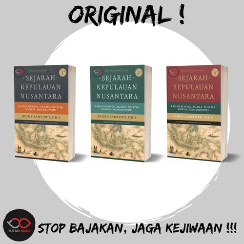 Jual Paket Buku Sejarah Kepulauan Nusantara - John Crawfurd - Kota ...