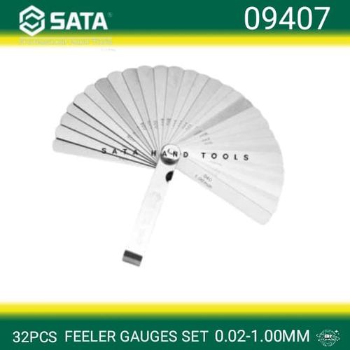 Jual SATA Feeler Gauge Fuller Gauge alat Pengukur Setelan Klep 09407 ...