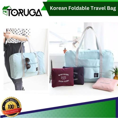 Jual Korean Foldable Travel Bag Hand Carry Tas Lipat Koper Bagasi ...