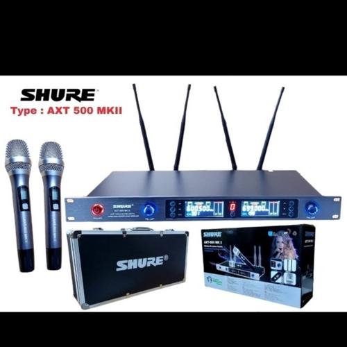 Jual mic wireles shure axt 500 mkII dual headlee free koper - Jakarta ...