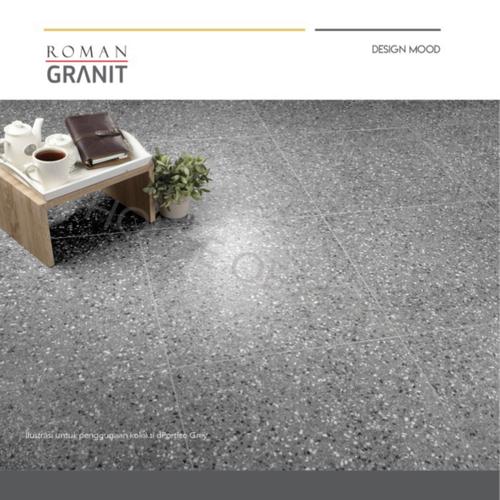 Jual Roman Granit dPortico Grey/Lantai Granit Teraso Abu /Ubin Terazo ...
