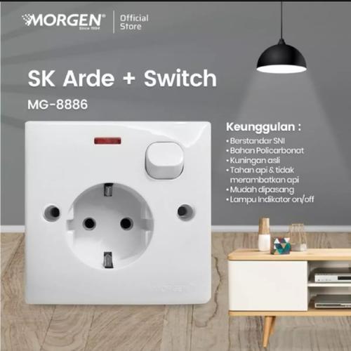 Jual MORGEN SAKLAR C SERIES MODEL CLIPSAL SNI STOP KONTAK KUALITAS ...