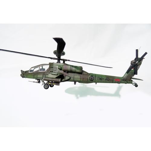Jual Diecast Helikopter Serbu Penerbad AH-64 Apache TNI AD Indonesia 72 ...