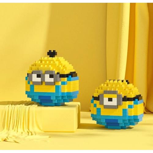 Jual Damo Egg Mini Block/ Nano Block Karakter Minion Stitch Spongebob ...