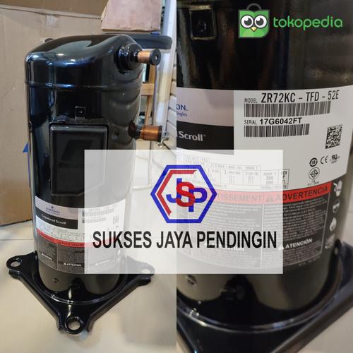 Jual Compressor Copeland ZR72KC-TFD-52E / Kompresor Copeland ZR72KC-TFD-52E - Jakarta Barat ...