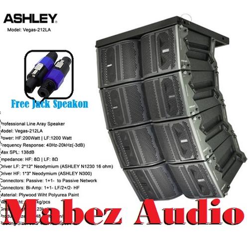 Jual Speaker Line Array Ashley Vegas 212 LA Original 12 inch Passive ...