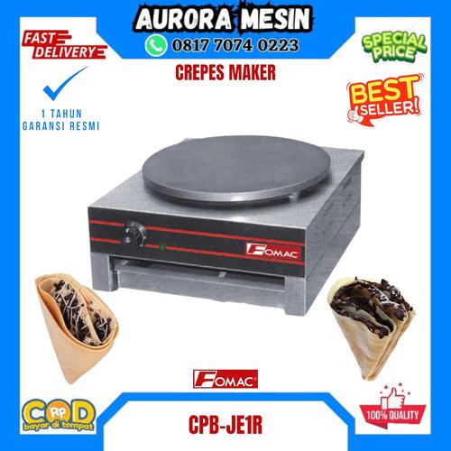 Jual MESIN PEMBUAT CREPES LISTRIK CREPES MAKER CPB-JE1R FOMAC - Jakarta ...