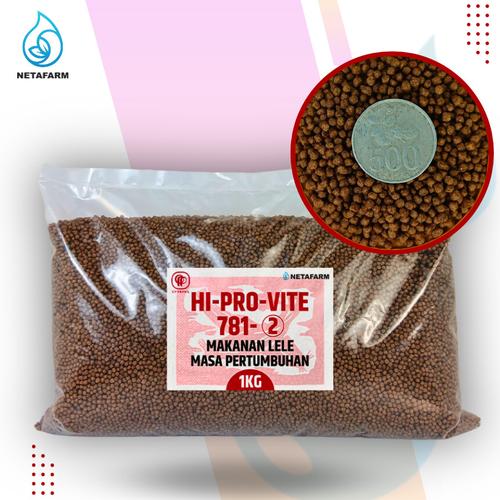 Jual PAKAN IKAN LELE, NILA, GURAME DLL HI-PRO-VITE 781. 1KG - 781-1 ...