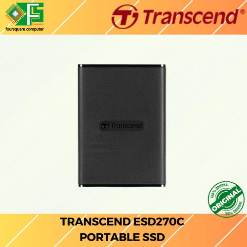 Jual Transcend ESD270C Portable SSD 250GB - 500GB - 1TB - 2TB SSD ...