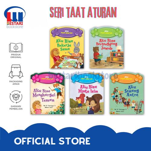 Promo buku cerita anak bergambar seri aku taat aturan - paket 5 buku ...