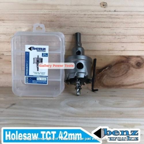 Jual Mata bor plong besi, metal, kayu benz werkz mata bor holesaw TCT ...