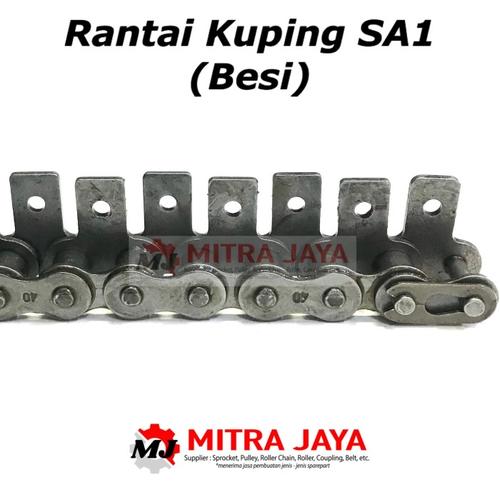 Jual RANTAI RS 60 SA1 1L BESI ROLLER CHAIN SINGLE KUPING BERDIRI ...