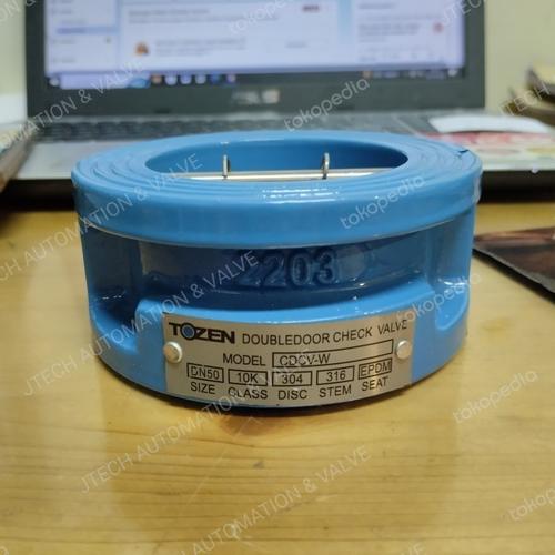 Jual Tozen Wafer Check Valve 4 inch Cast Iron Disc SS 304 10K - Jakarta ...