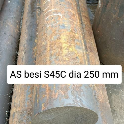 Jual AS besi S45C dia 250 mm X 150 mm - Jakarta Utara - PlatAs Besi ...