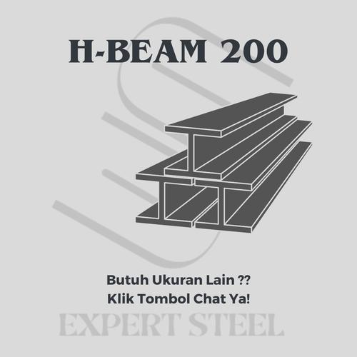 Jual H-BEAM 200 X 2 Meter ( 200 x 200 x 8 x 12mm) - Kota Tangerang ...