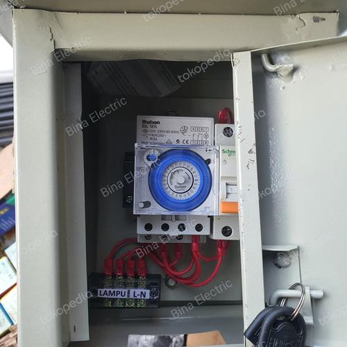 Jual Box Panel Lampu Jalan / Box Panel + Theben + MCB + Terminal ...