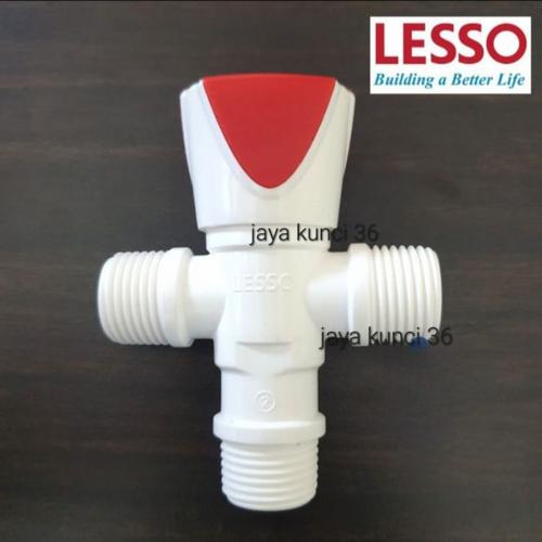 Jual Kran Shower PVC Double / Stop Kran Shower Toilet Cebok PVC 3 Way ...