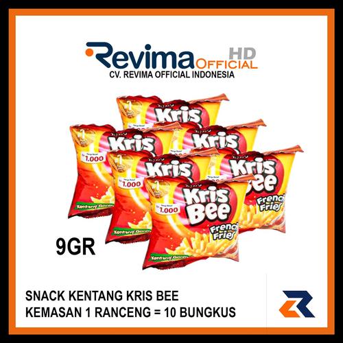Jual Snack kentang Goreng KRISBEE 11gr Kemasan 1 Renceng isi 10 Bungkus ...