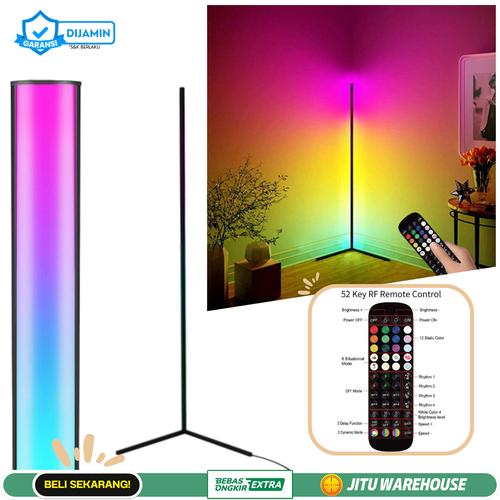 Jual Lampu Hias Lantai RGB Led Standing Floor Lamp Dekorasi Sudut ...