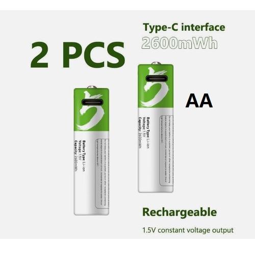 Jual Battery Baterai SmartTools AA AAA USb C Rechargeable 2600mWh ...