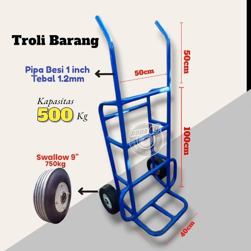 Jual Troli besar troly barang kapasitas 500kg - Kota Bandung - win'T ...