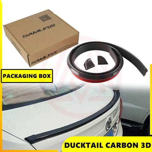 Jual SAMURAI LIPS CARBON DUCK TAIL 3D WINGS VARIASI MOBIL - BIASA ...