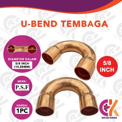 Jual Ubend 5/8" Inch // PSF Tembaga U-Bend Copper Return Bend - Jakarta ...