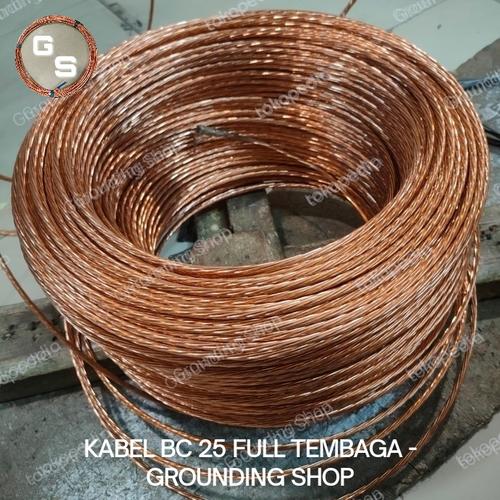 Jual Kabel BC 25 FULL TEMBAGA (Harga per meter) / Bare Copper 25 mm ...