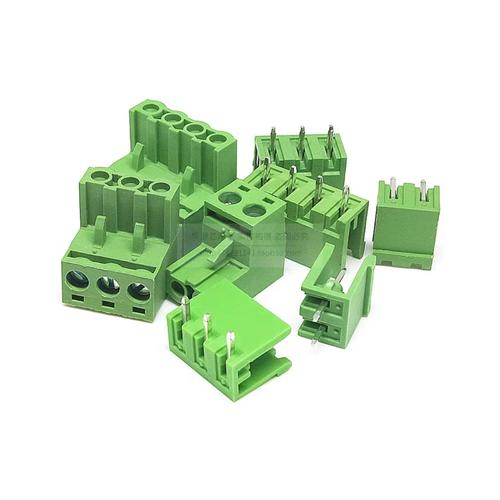 Jual Terminal blok 2 pin 5.08 mm plugable connector konektor hijau ...