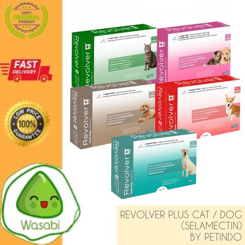 Promo PETINDO REVOLVER SMALL DOG S - Obat kutu anjing 5-10kg no ...