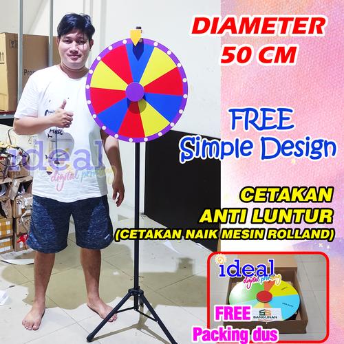 Jual Roda undian / roda keberuntungan 50cm / wheel of fortune - Jakarta ...